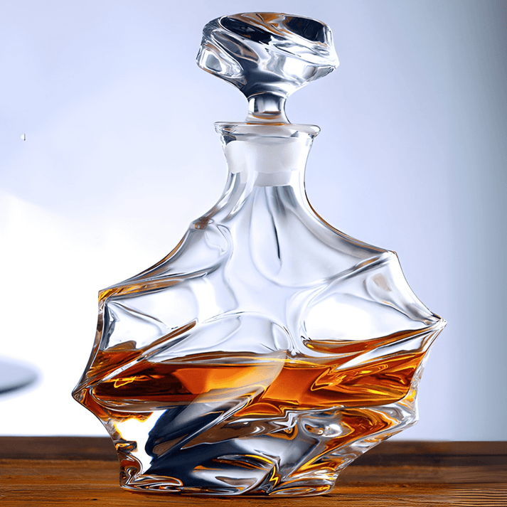 Storm Japanese Crystal Whisky Decanter