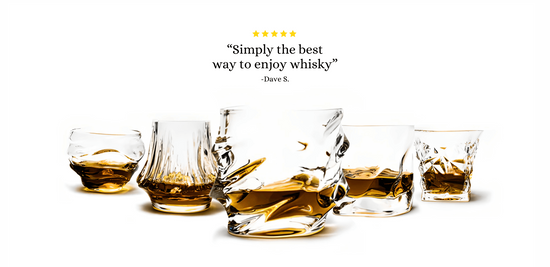Nami Japanese Crystal Whisky Glass | TsukiGlass