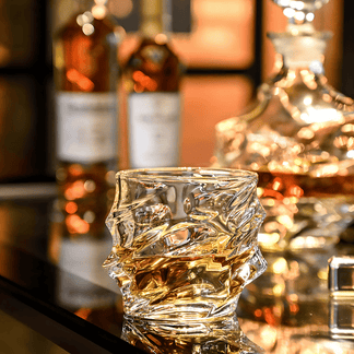 Storm Japanese Crystal Whisky Glass | TsukiGlass